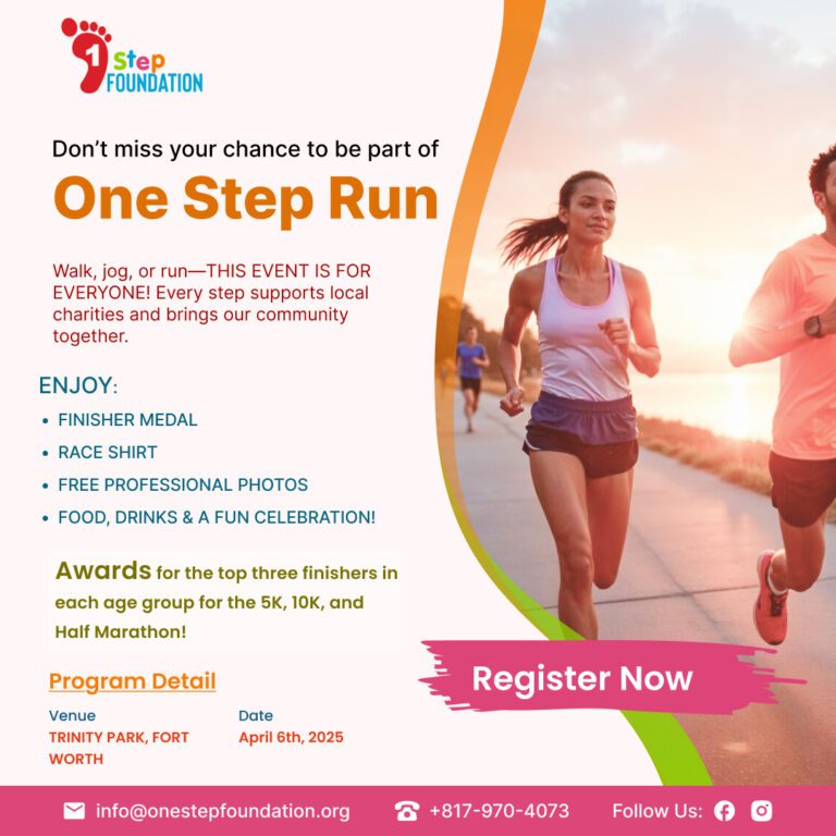 One Step Foundation USA | Empowering Change, One Step at a Time